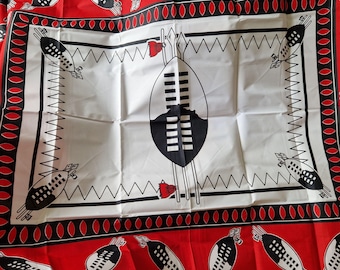 Maroon Njeti Cloth- Ancestral Cloth - Amabhayi - Masela a Badimo ...
