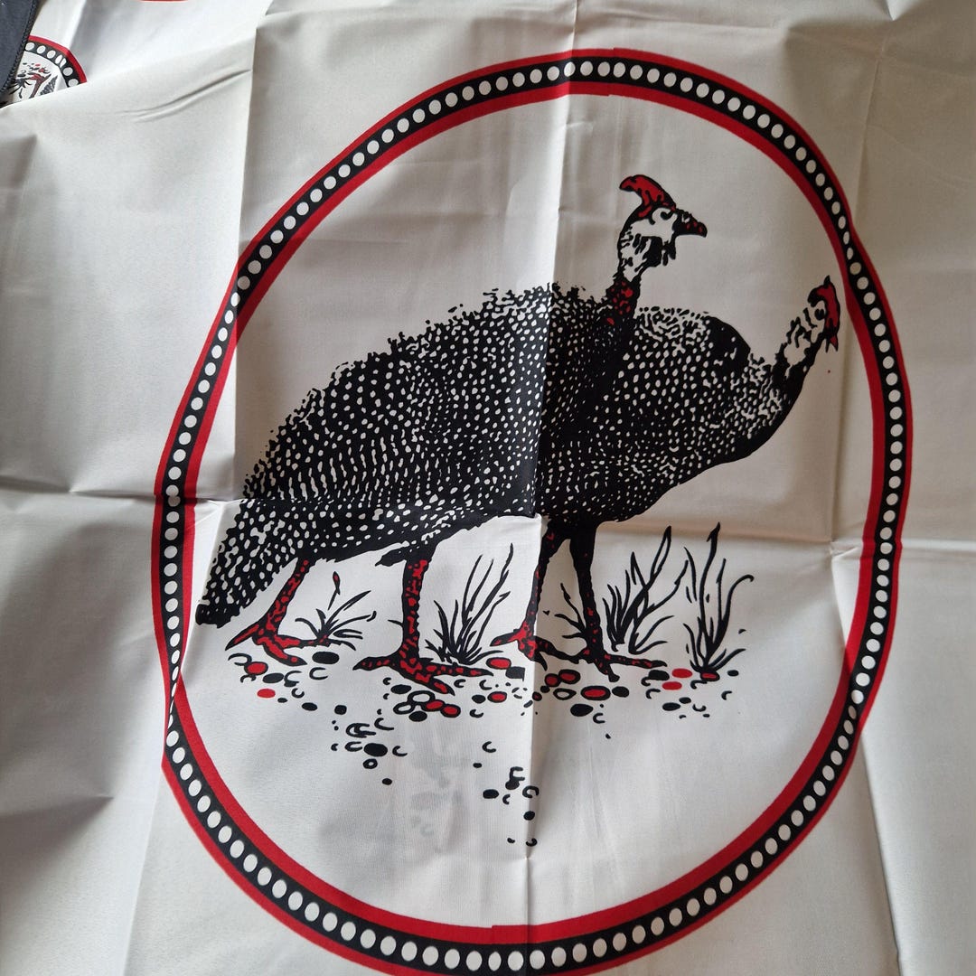 Guinea Fowl - White - Ancestral Cloth - Amabhayi - Masela a Badimo ...