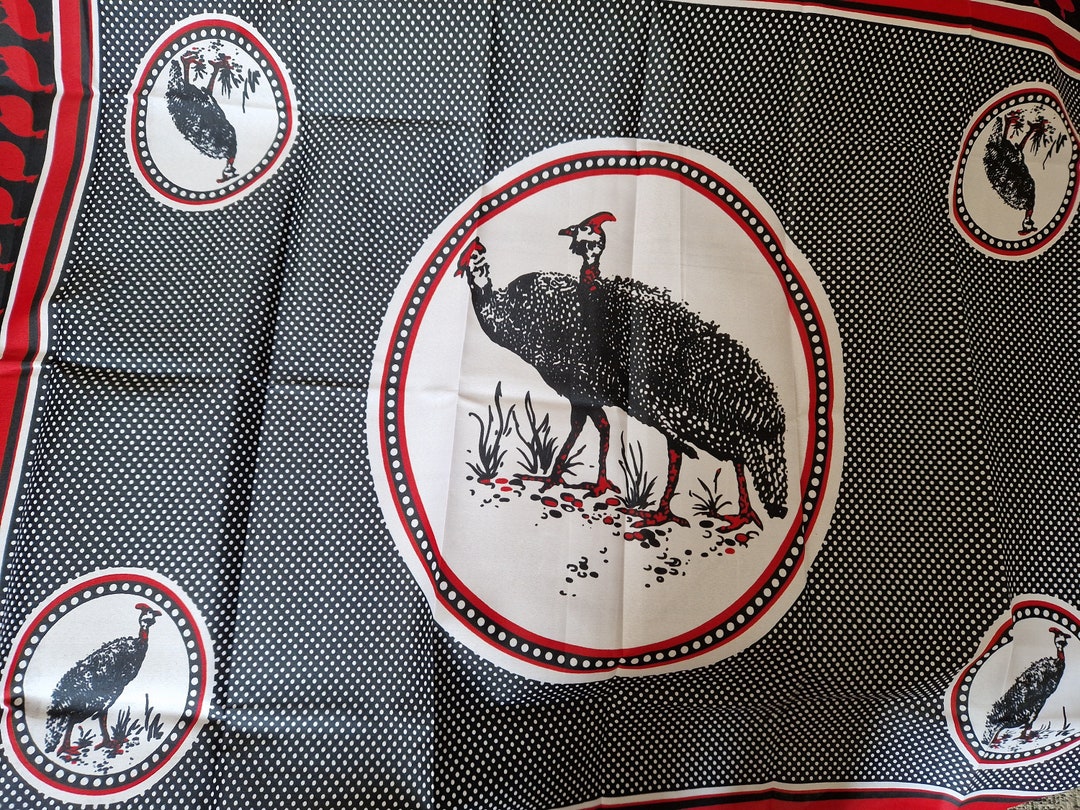 Black - Guinea Fowl Ancestral Cloth - Amabhayi - Masela a Badimo ...