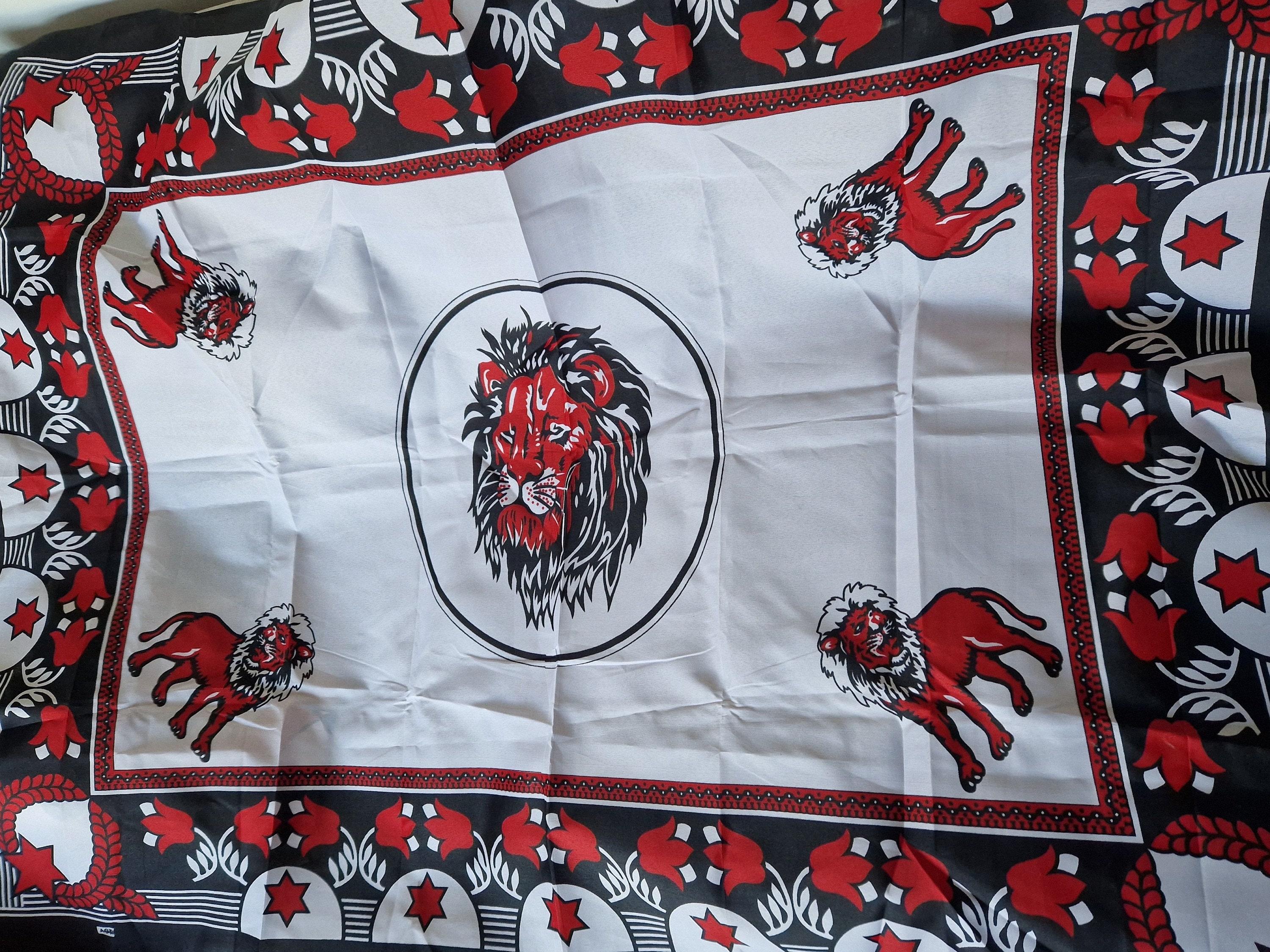 White - Lion Ancestral Cloth - Amabhayi - Masela a Badimo - African ...