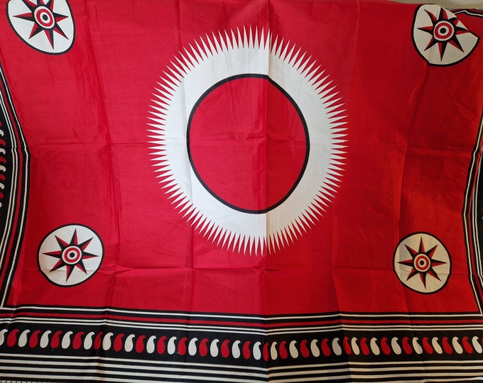 Maroon Njeti Cloth- Ancestral Cloth - Amabhayi - Masela a Badimo ...