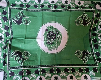 Tiger Print Blue Ancestral Cloth Amabhayi Masela a - Etsy