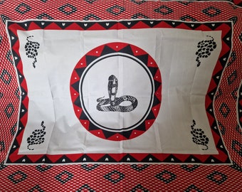 Red Njeti- Ancestral Cloth - Amabhayi - Masela a Badimo - African ...