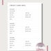 Credit Card Information Tracker Printable & Fillable, Credit Card Log ...
