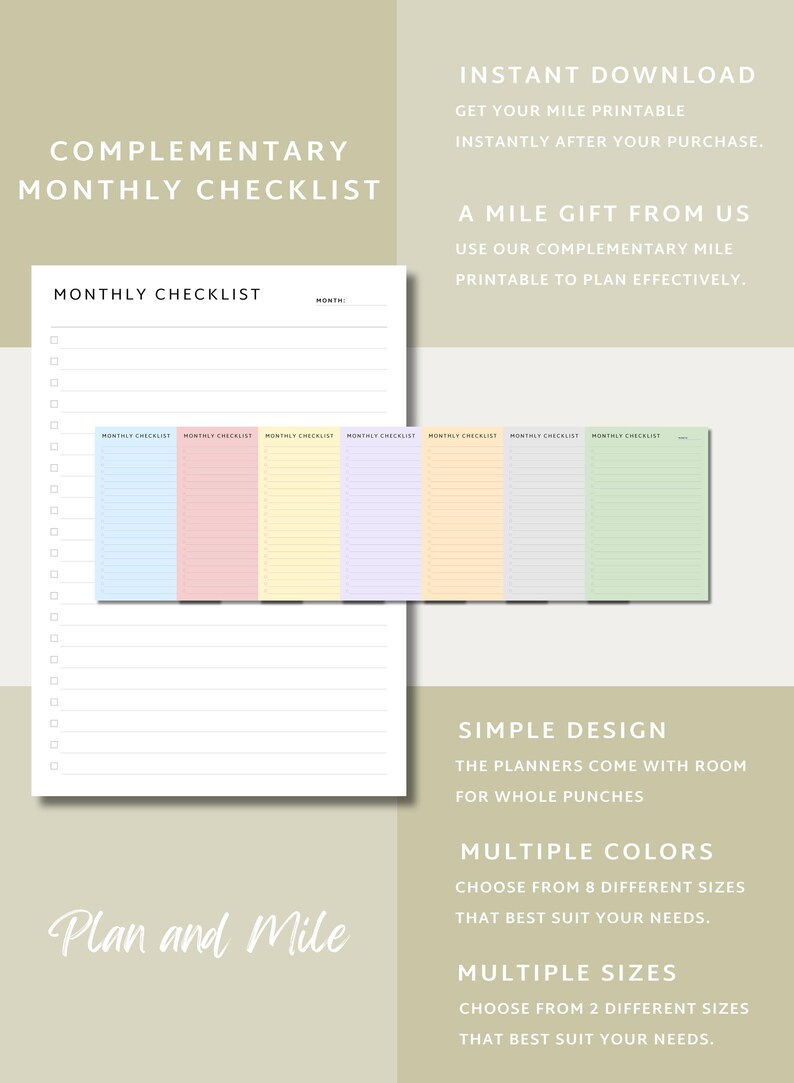 Weekly Planner Printable, Weekly Goal Planner, Weekly to Do List ...