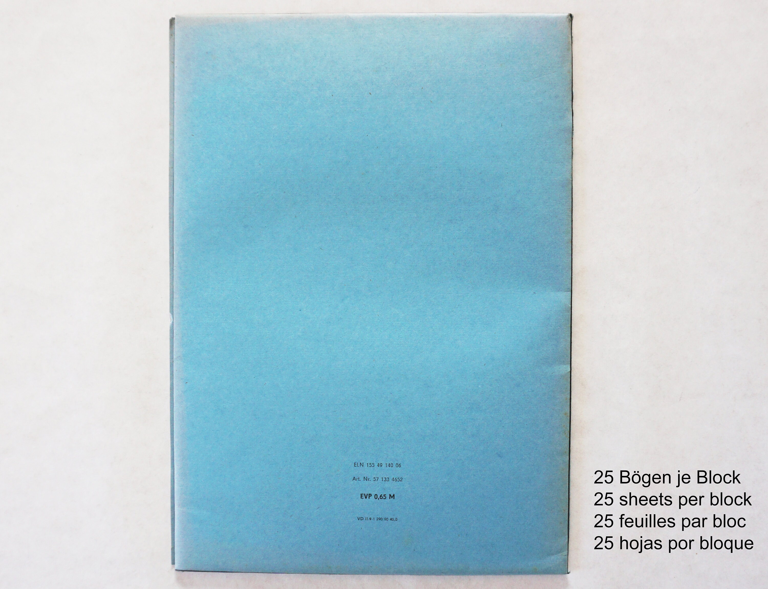 Vintage DDR Transparent Paper A4 Format 1980s Antique Papers ...