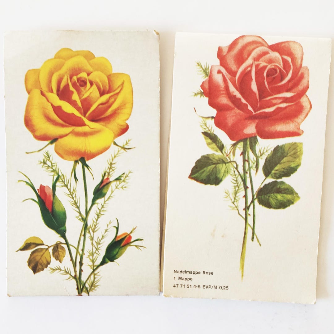 Vintage East German Needle Book, Sewing Needles, Needle Case, 1960 to ...