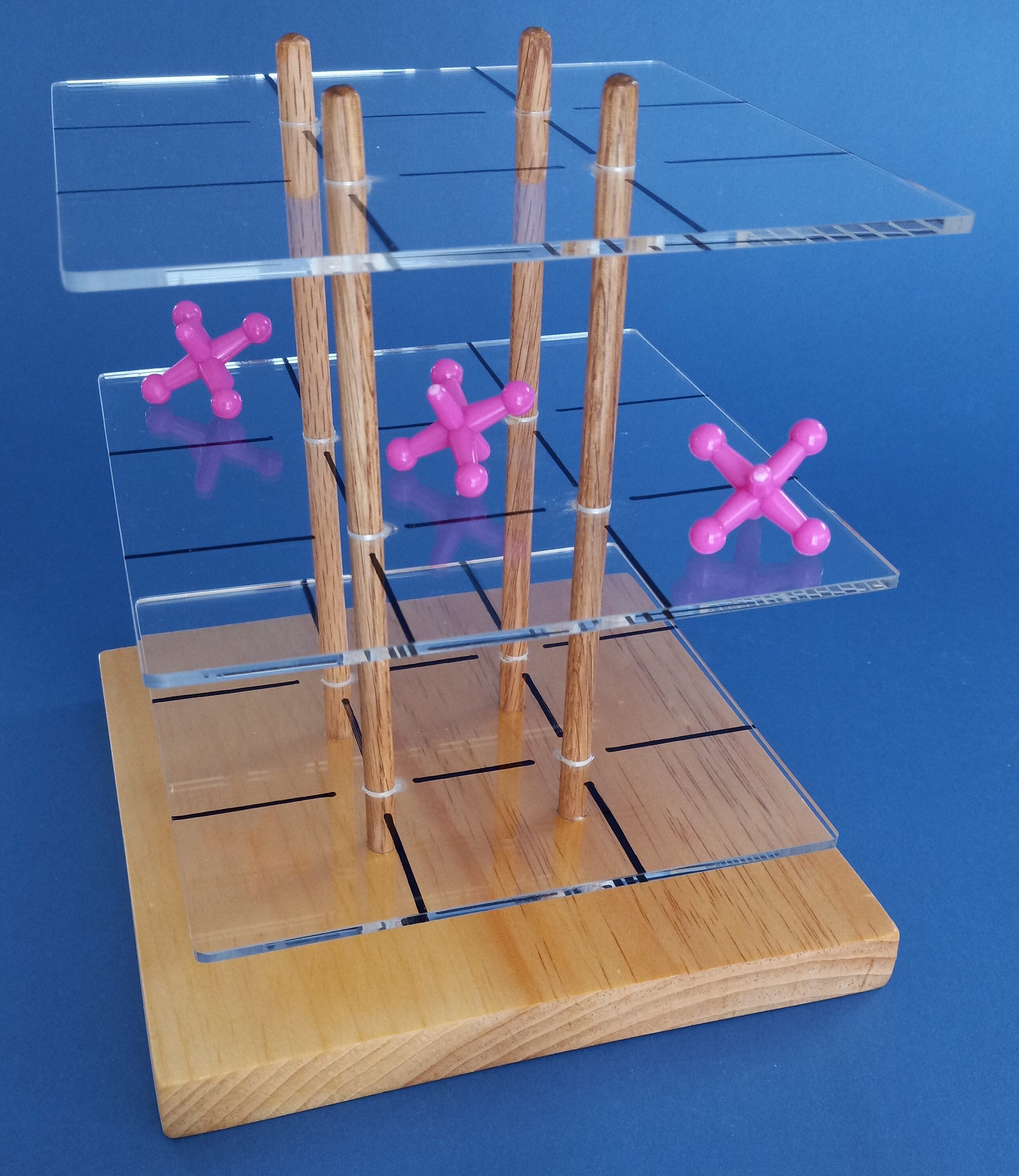 3D Tic Tac Toe Board - Etsy