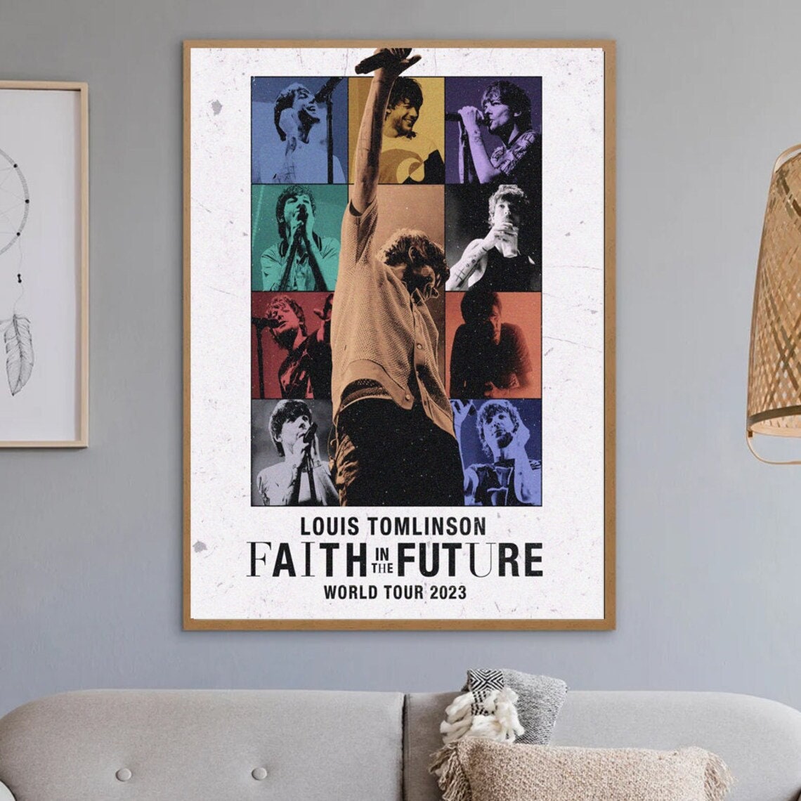Faith In The Future World Tour 2023 Poser, Louis Tomlinson Poster sold ...