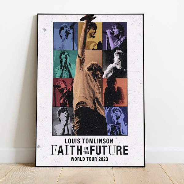Louis Tomlinson World Tour Poster - Etsy