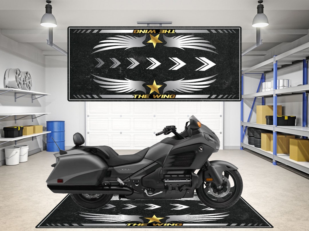Motorcycle Rugs for Honda, Goldwing Personalized Honda Motorcycle Mat ...