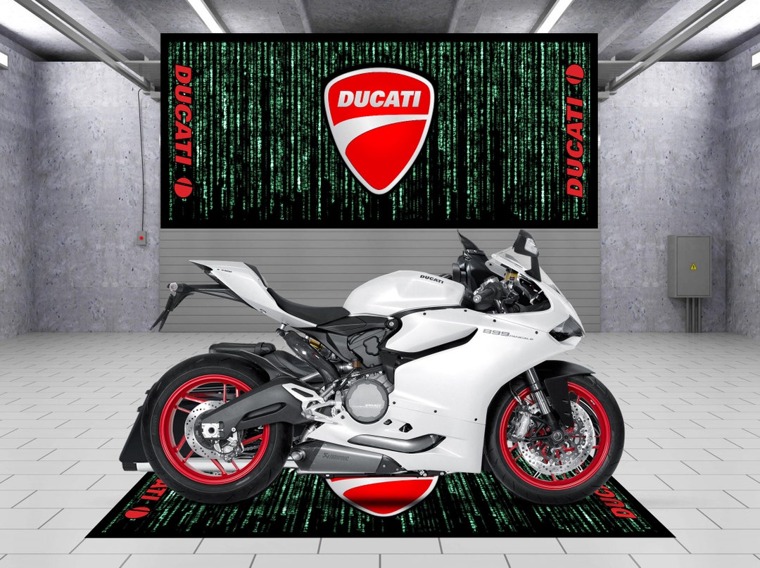 Designed Motorcycle Pit Mat for Ducati - Etsy