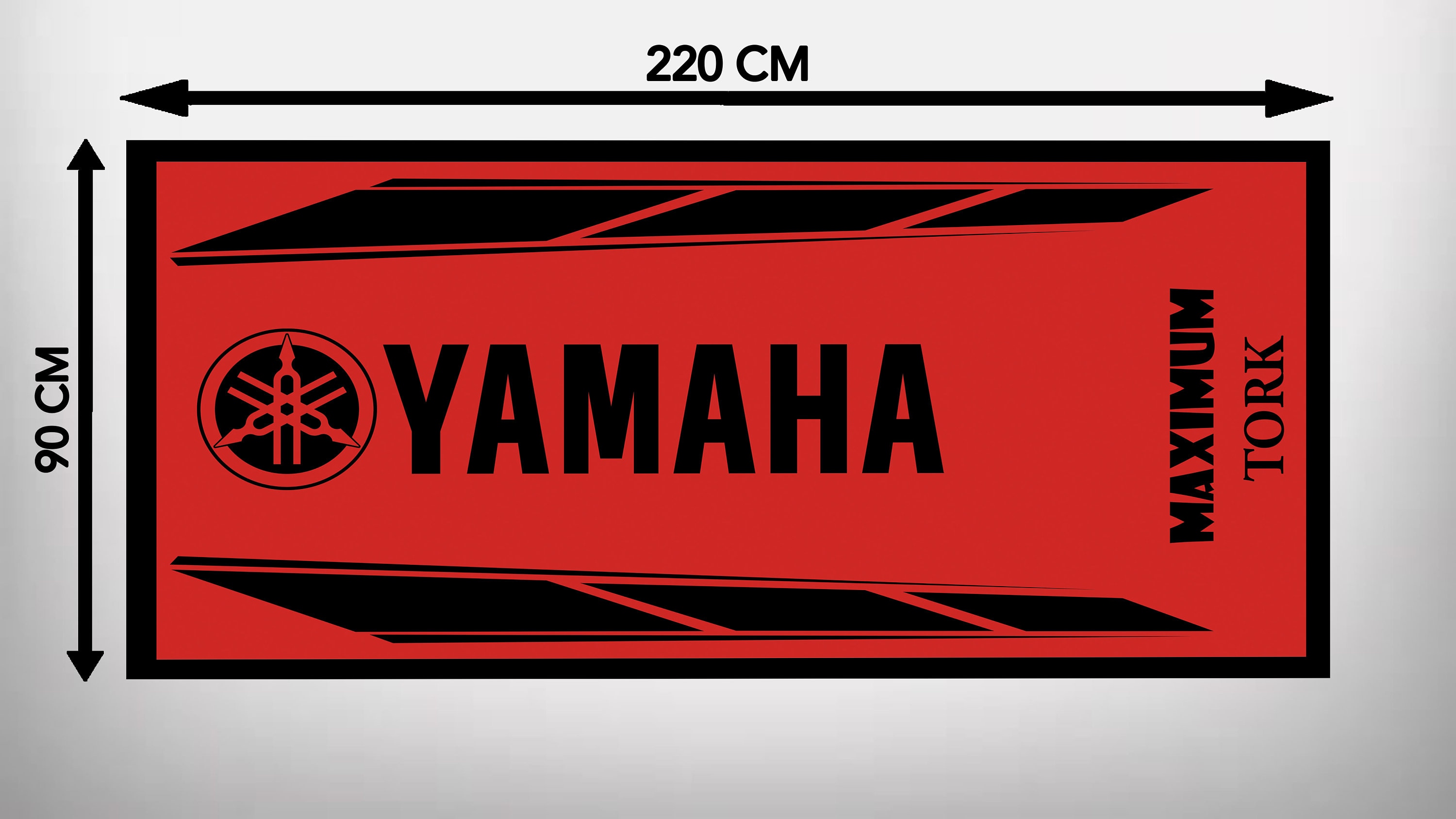 Yamaha Red Motorcycle Mat Washable Motorcycle Rugs Perfect - Etsy