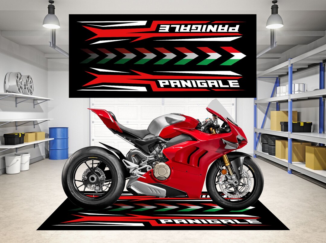 Designed Motorcycle Pit Mat for Ducati - Etsy