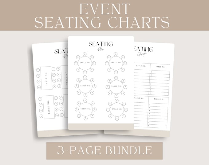 Event Seating Chart Template Download Seating Chart Printable Table ...