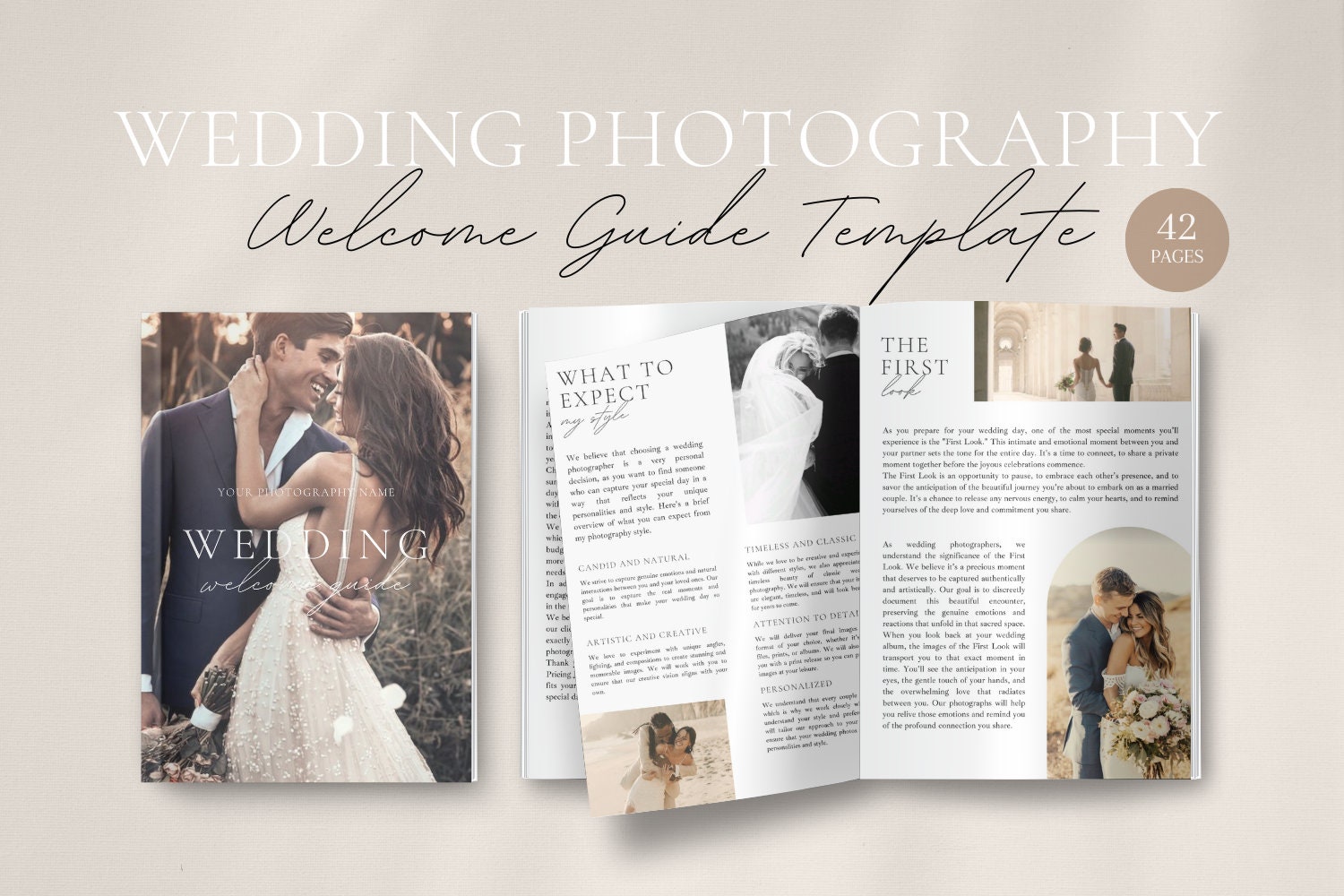 Wedding Photography Welcome Guide Template Wedding - Etsy