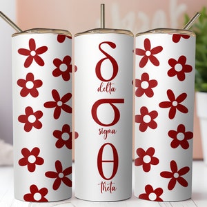Delta Sigma Theta 20 Oz Tumbler Wrap Bundle DST Cup Wraps DST Tumbler ...