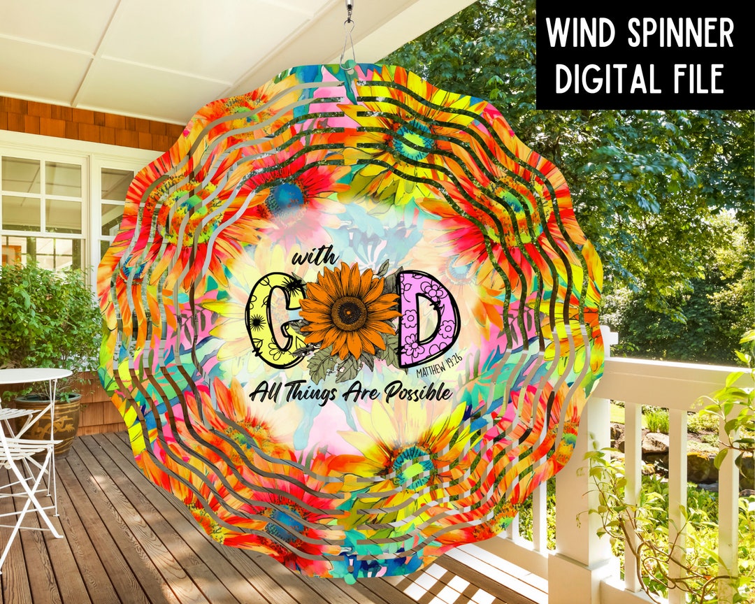 CHRISTIAN PNG Bible Verse PNG Wind Spinner Design Wind Spinner Png ...