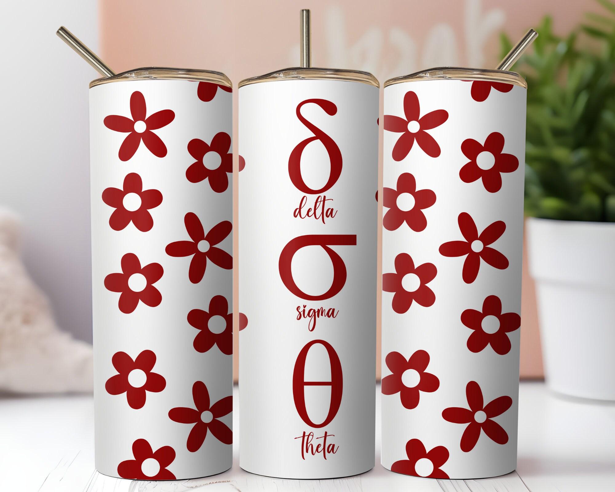Delta Sigma Theta 20 Oz Tumbler Wrap Bundle DST Cup Wraps DST Tumbler ...