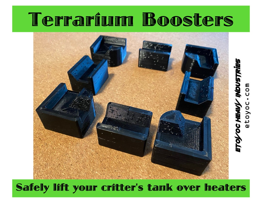 Terrarium Boosters, Safely Lift Your Critter's Tank Over Heaters - TPU ...