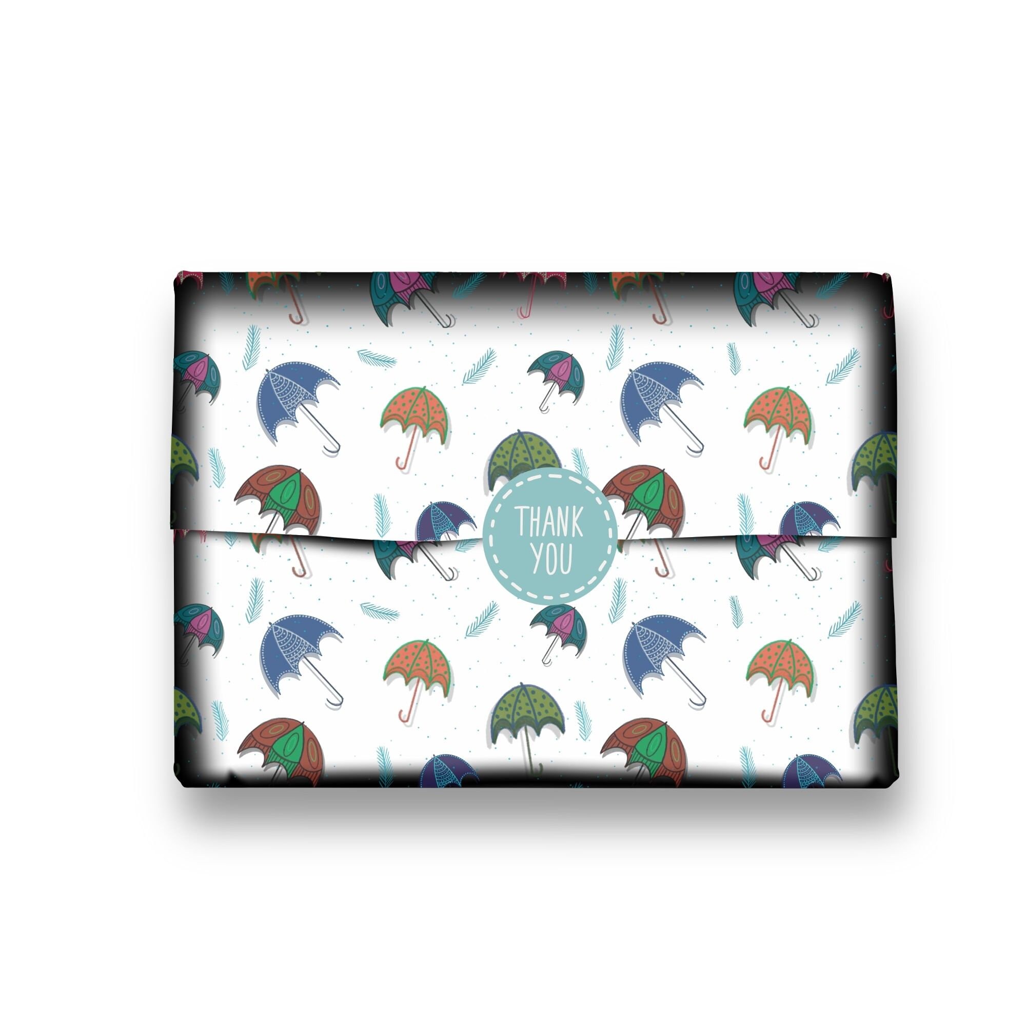 Umbrella Digital Paper Repeat, Seamless Pattern With Raindrops ...