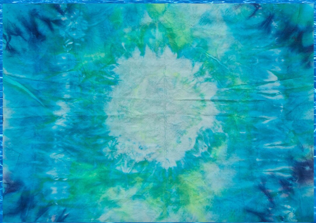 Diving Shammy: Ice-dye Neon Diver's Shammie Chamois Towel With Carry ...