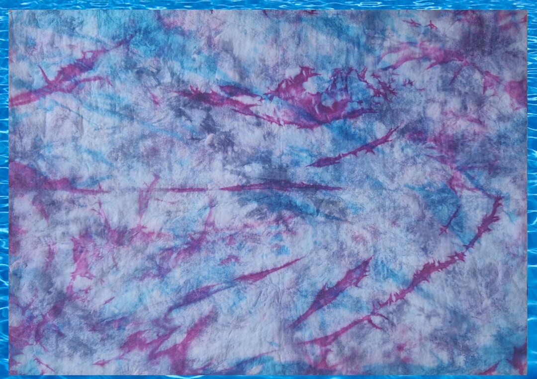 Diving Shammy: Ice-dye PVA Diver's Shammie Chamois Towel With Carry ...