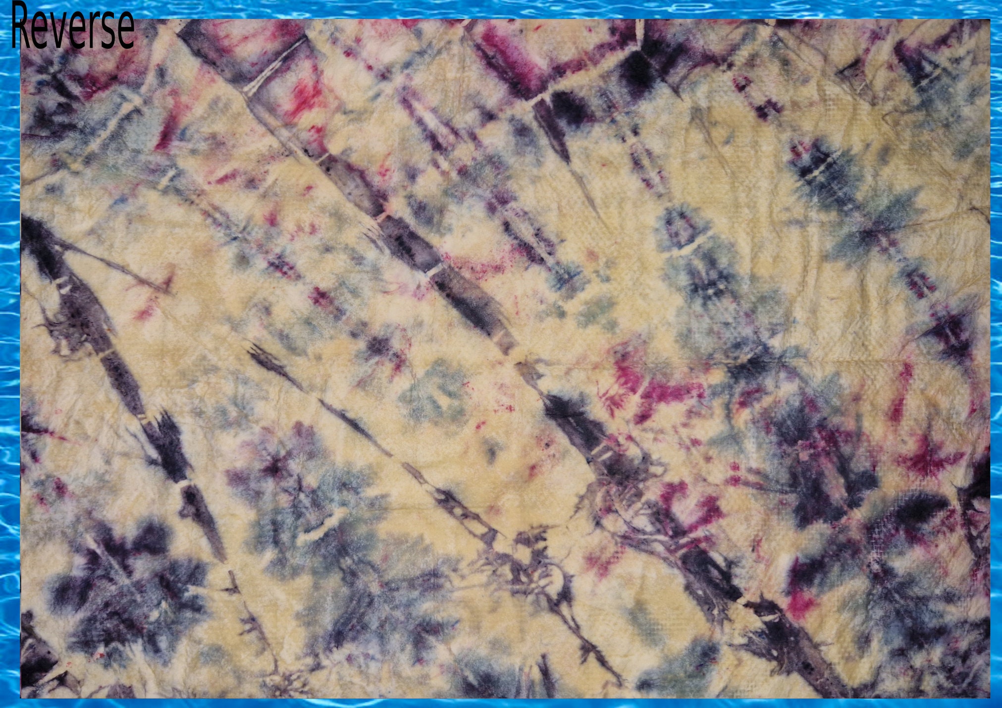 Ice-dye Diving Shammy Dive Shammie Diver Chamois Towel Sammie - Etsy