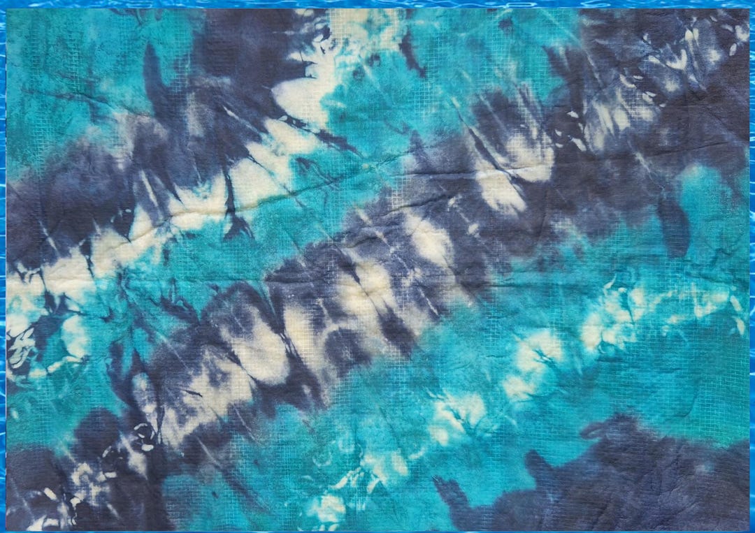 Diving Shammy: Ice-dye Unique Diver's Shammie Chamois Towel With Carry ...