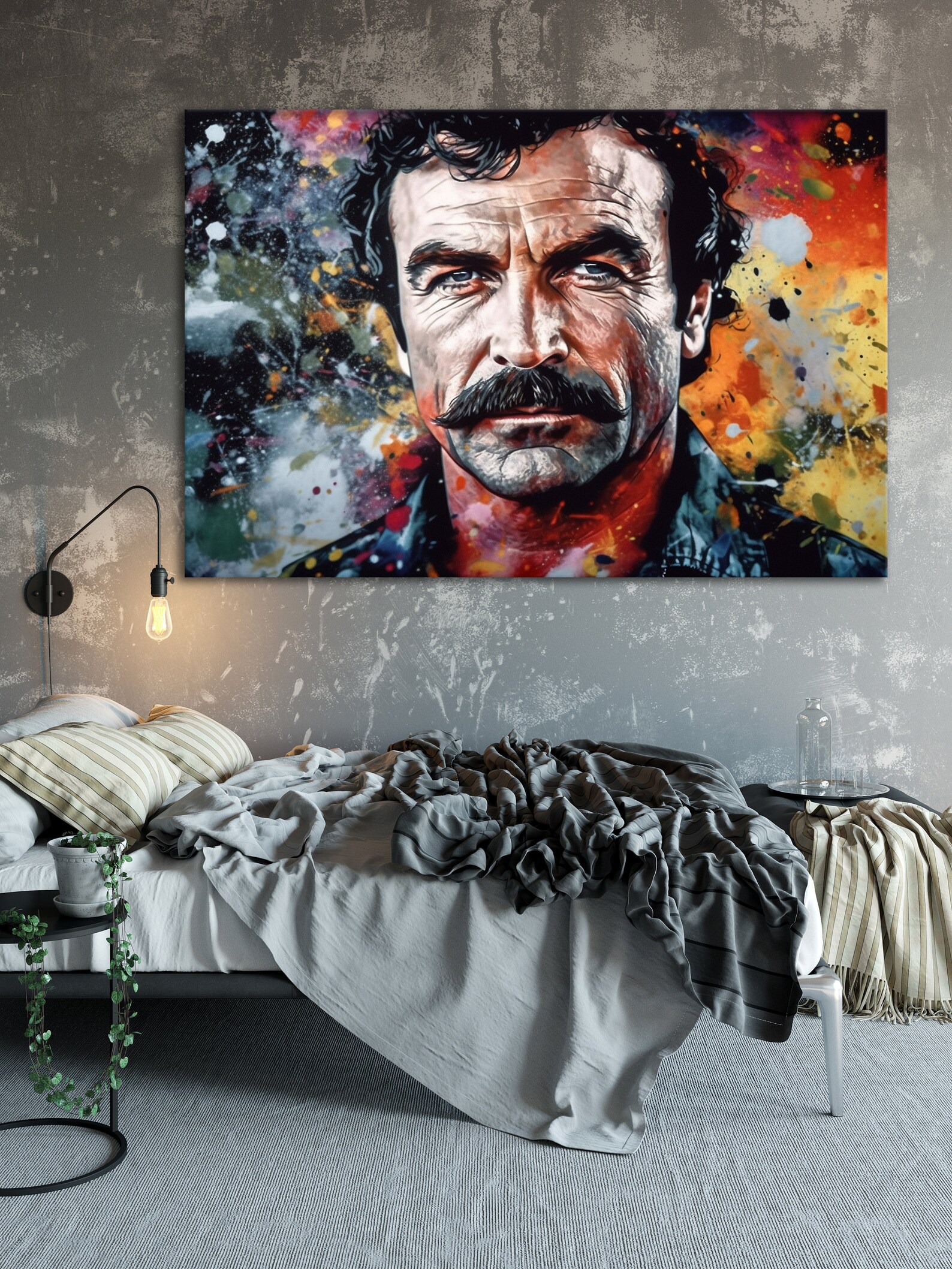 Magnum Pi Poster Graffiti Street Art Wall Art Urban Art Pop Art Deco ...