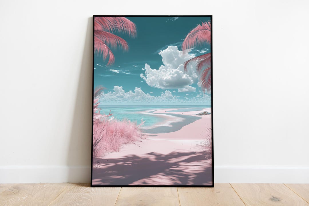 Poster Beach Tropics Islands Paradise Holidays Dream Escape Coconut ...
