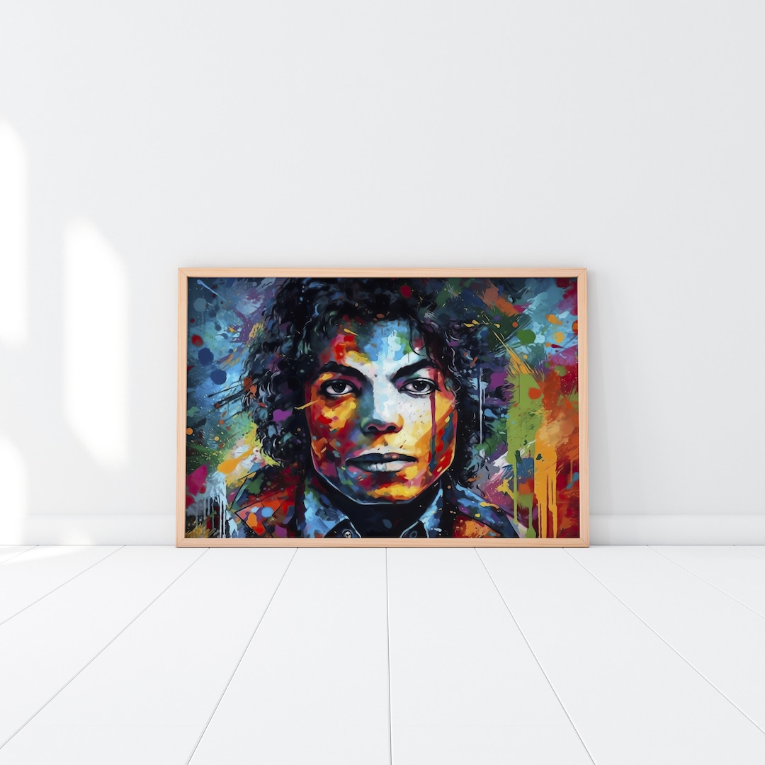 Michael Jackson Poster Graffiti Street Art Wall Art Urban Art - Etsy