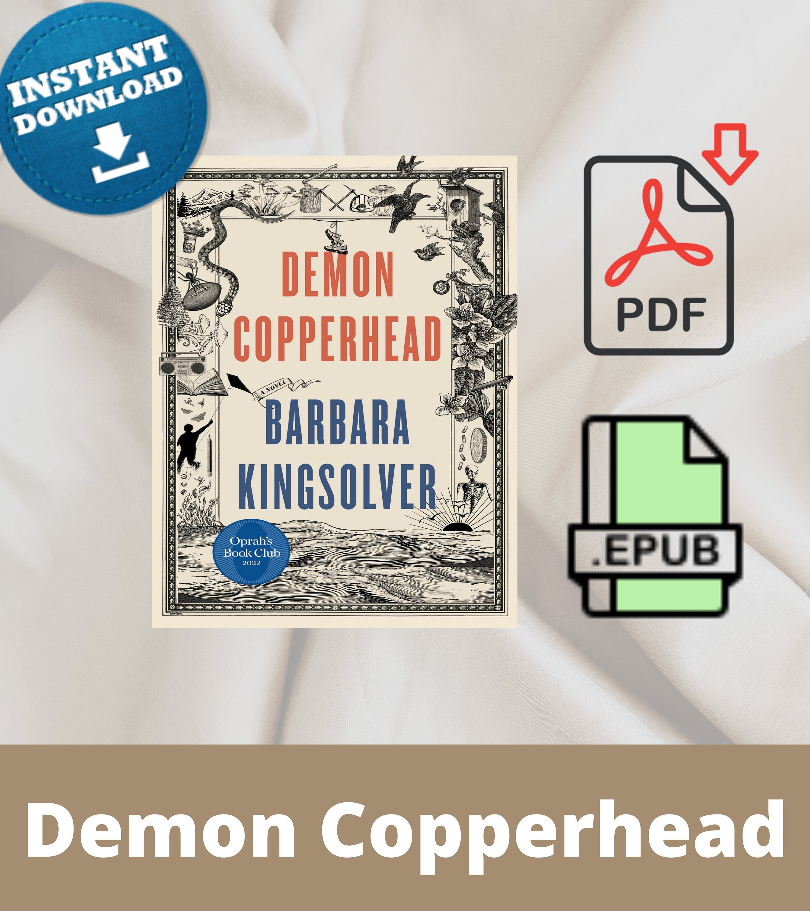 Demon Copperhead by Barbara Kingsolver - Etsy