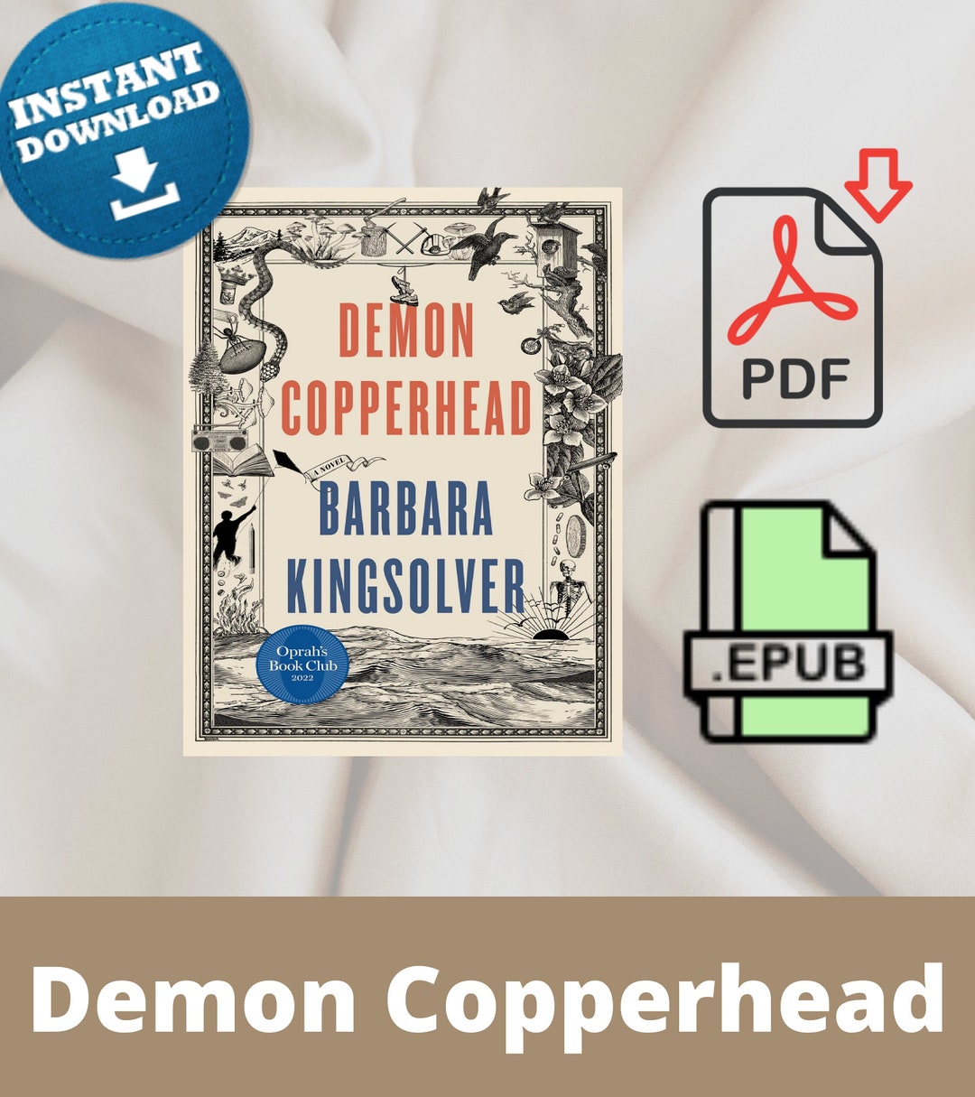 Demon Copperhead by Barbara Kingsolver - Etsy