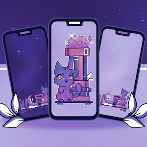 Cute Alchemy Magic Moon and Stars Lunar Aesthetic Mobile Icon Theme ...