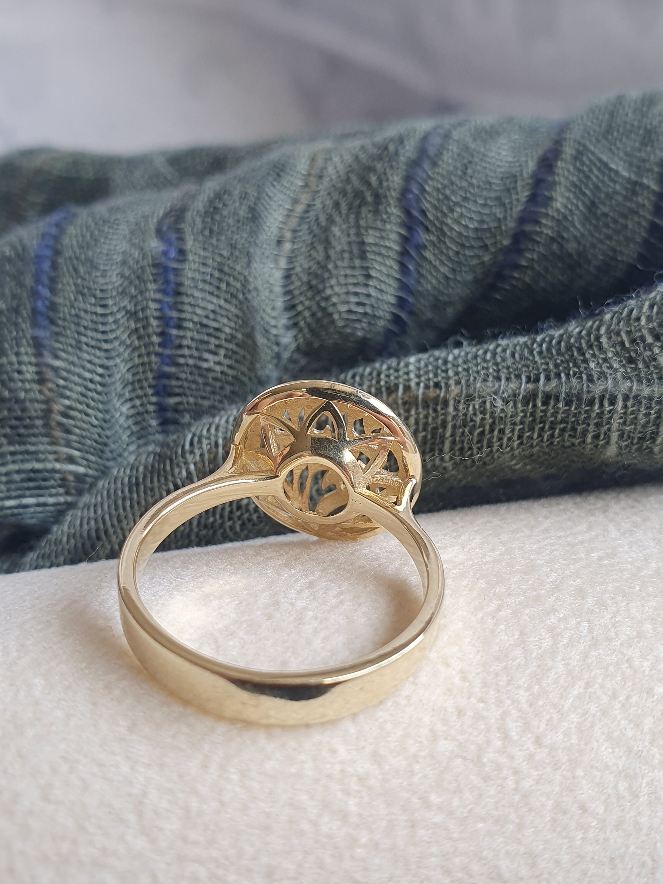 14k Gold 'shema Israel' Ring Israeli Ring Judaica - Etsy