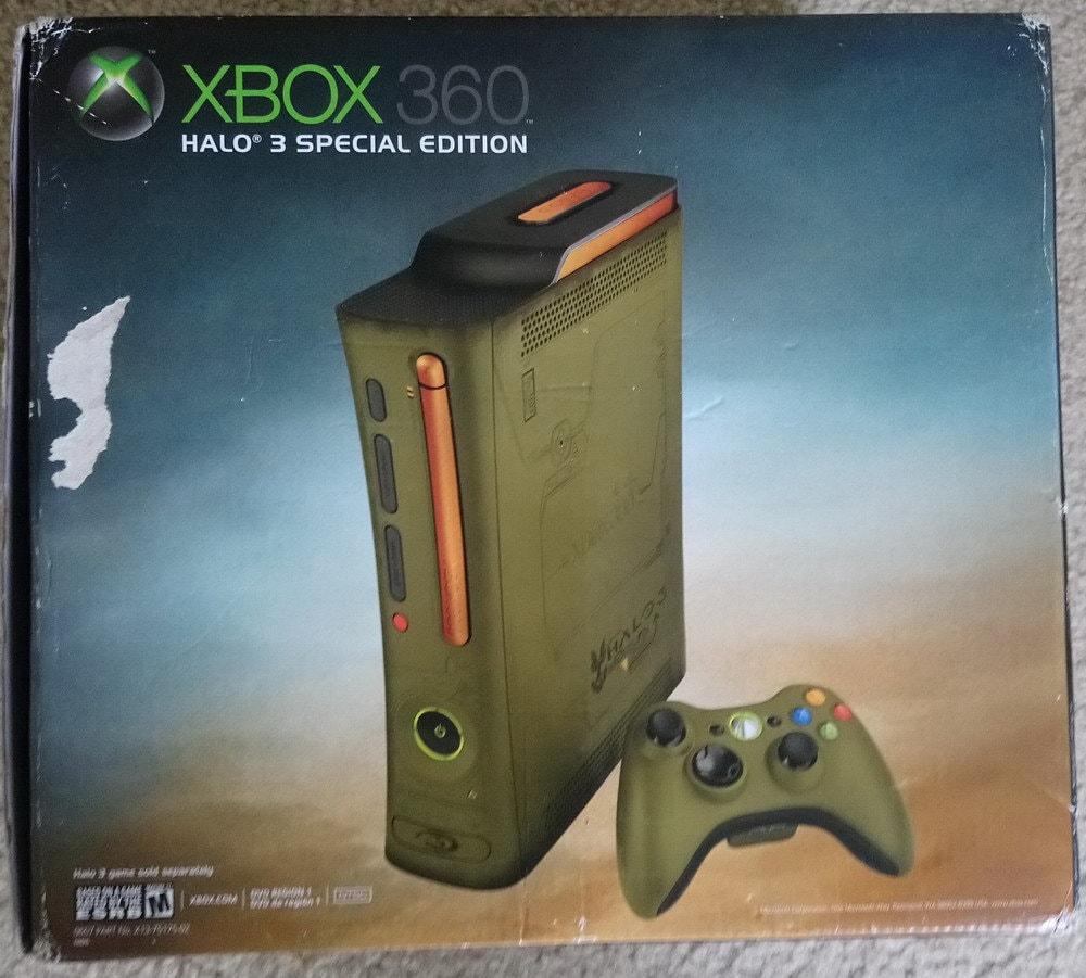 Xbox 360 Halo 3 Limited Edition Console Blades Dashboard - Etsy