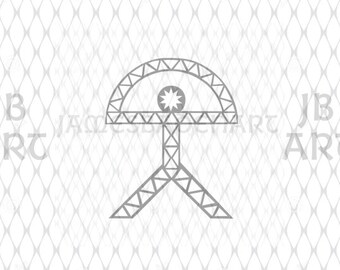 Indalo Symbol SVG PNG - Etsy UK