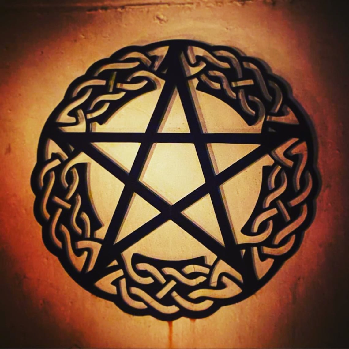 Celtic Pentacle Star SVG, PNG, CNC, Cut File - Etsy