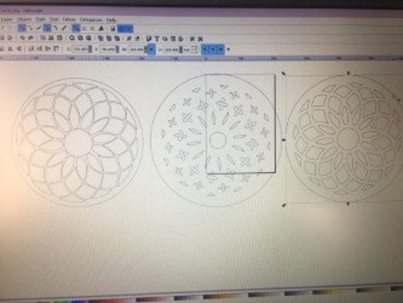 Gothic Architectural Circle - Etsy