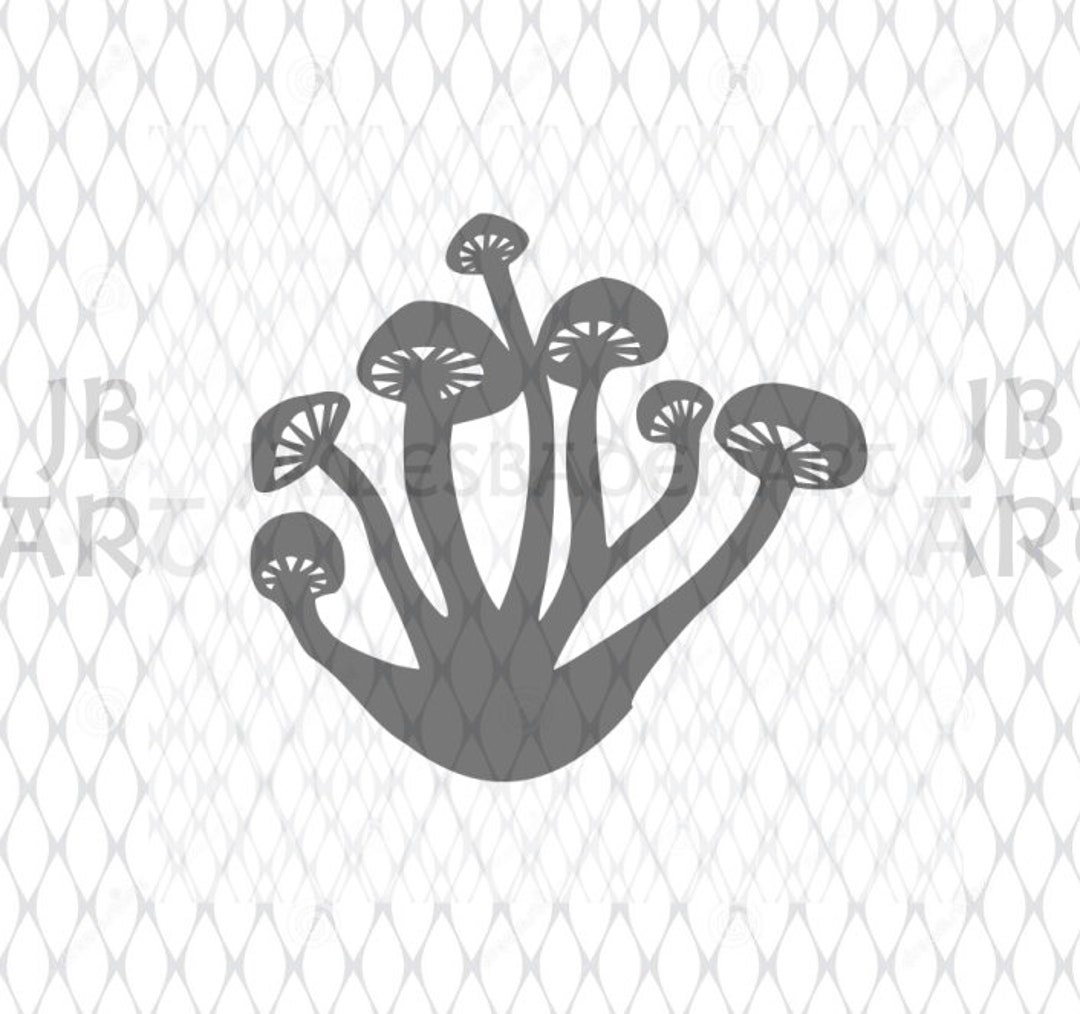 Mushrooms SVG PNG DXF Cut File for Cnc Plasma Cutting, Routing ...