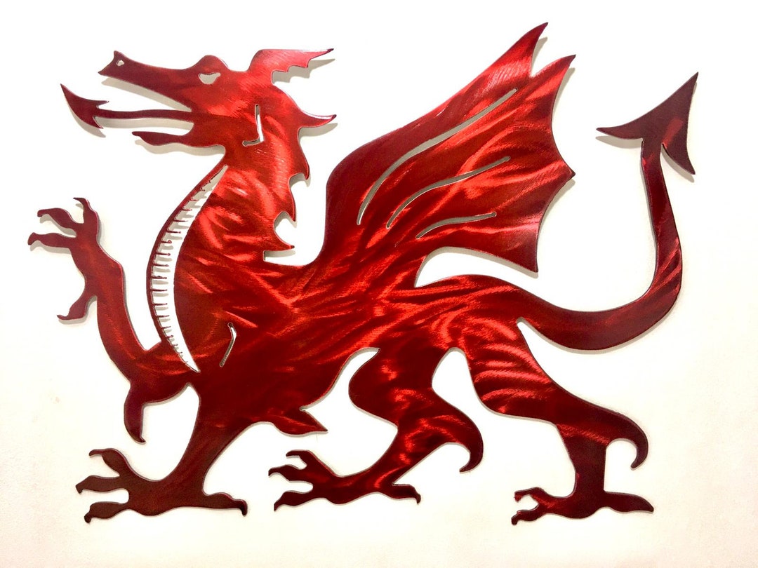 Welsh Dragon SVG PNG Cut File DXF Cut File for Cnc Plasma Cutting ...