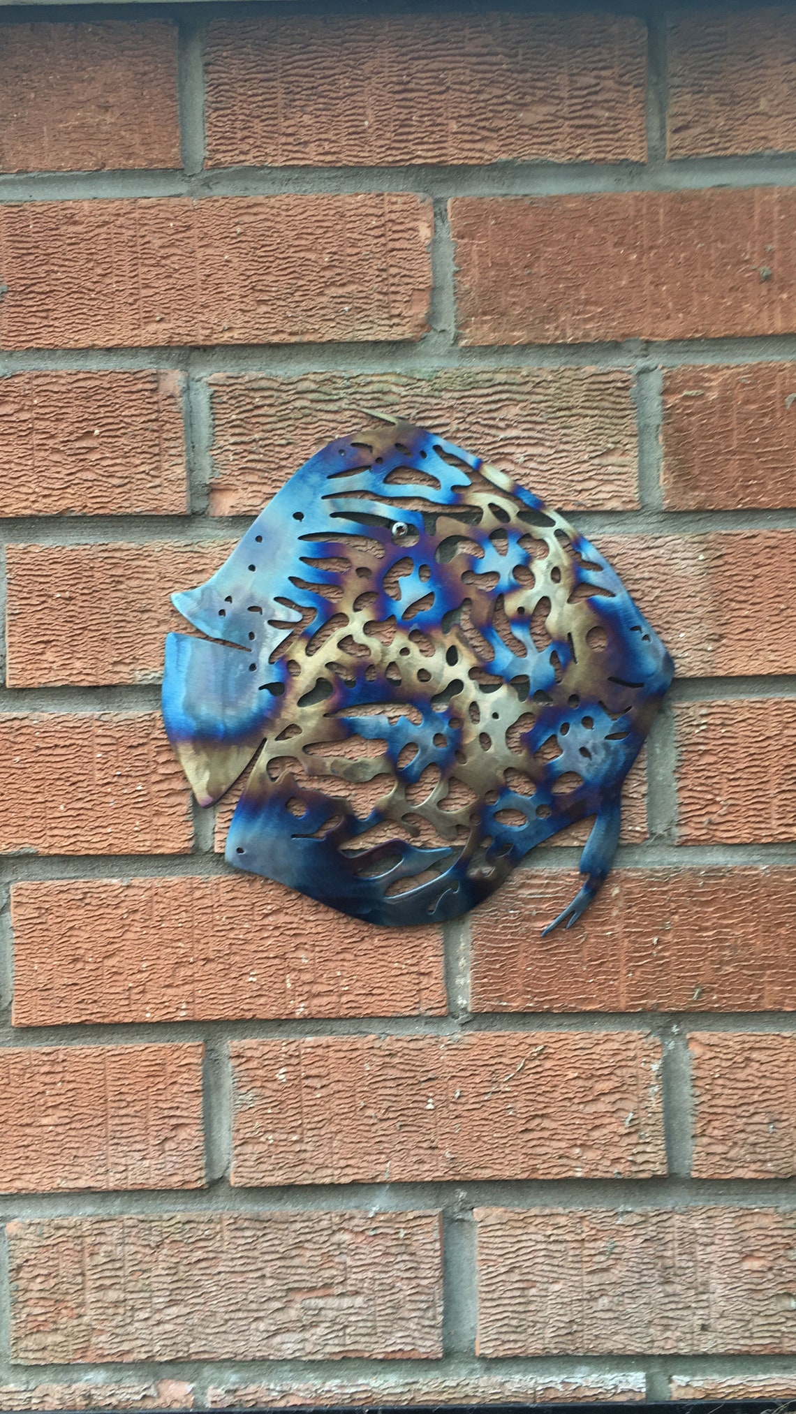 Discus Fish SVG PNG DXF Cut File for Cnc Plasma Cutting, Routing ...