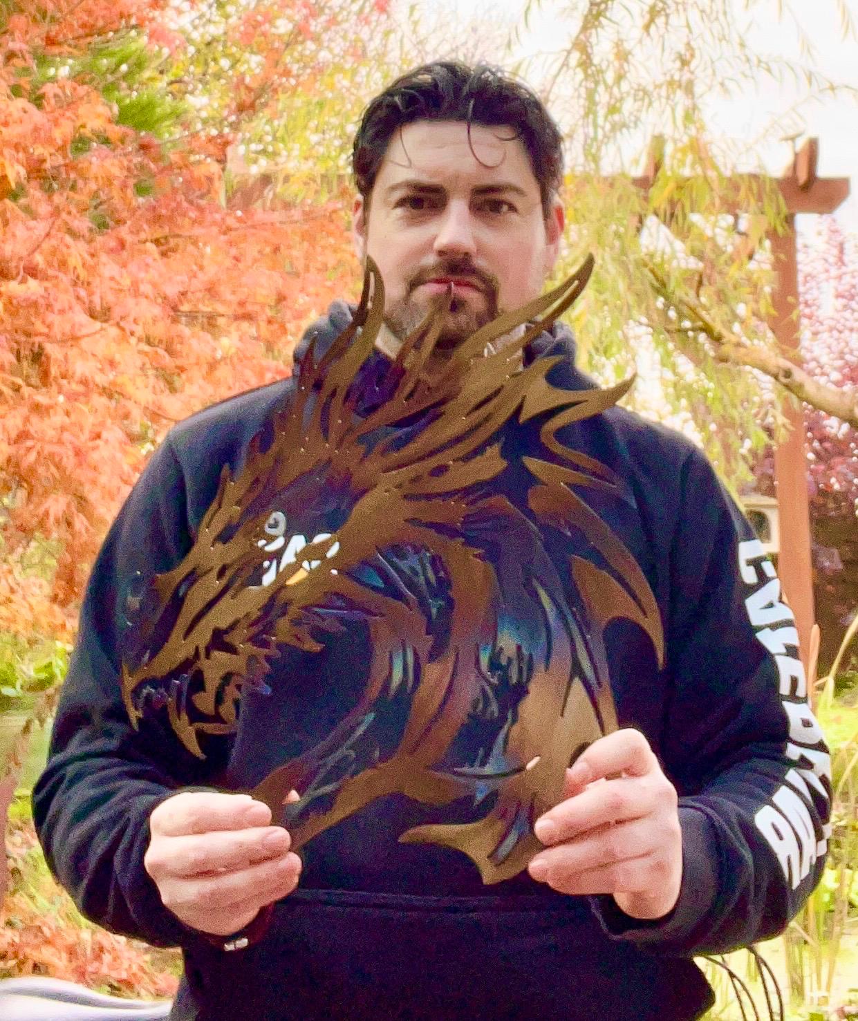 Dragon Head SVG PNG DXF Cut File for Cnc Plasma Cutting, Routing ...