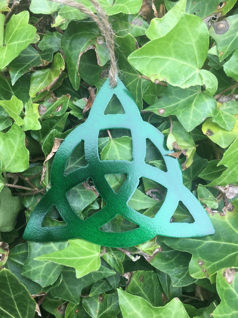 Celtic Triangle Triquetra SVG PNG - Etsy