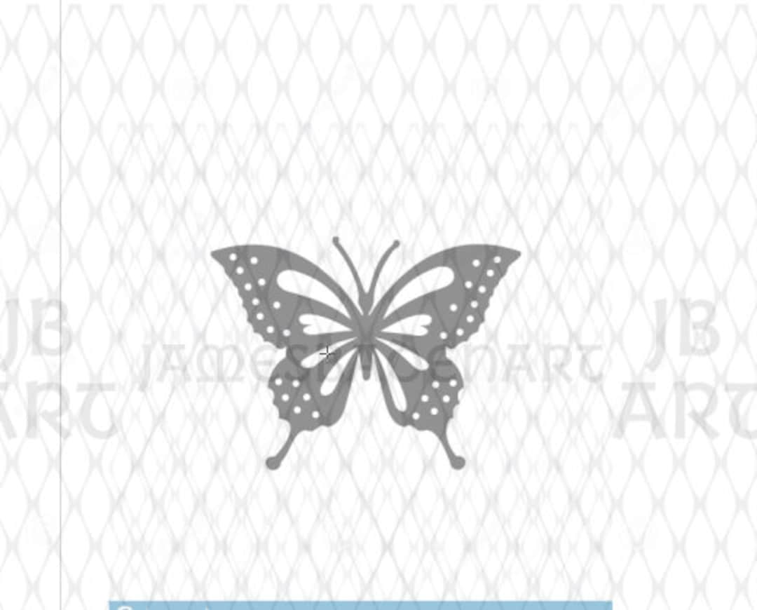 Butterfly SVG, PNG DXF Cut File for Cnc Plasma Cutting, Routing ...