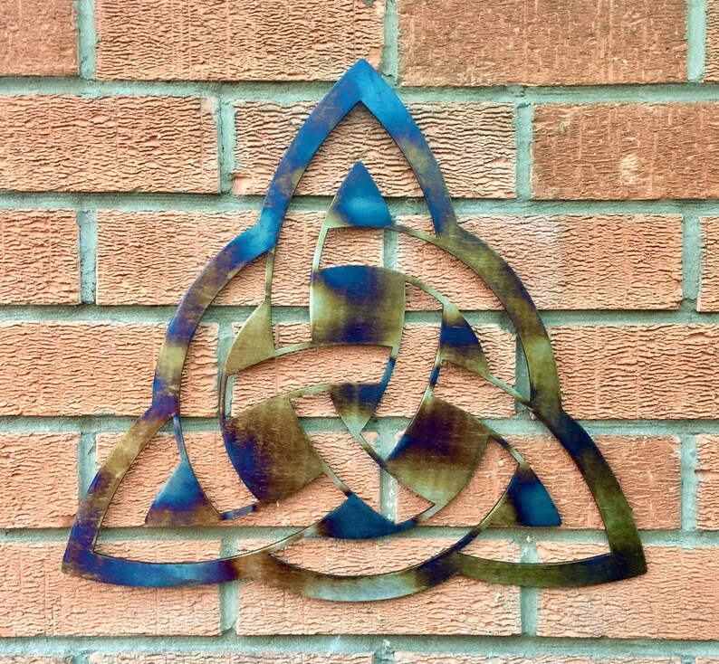 Celtic Triangle Triquetra SVG PNG - Etsy