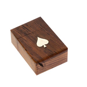 The Turf Club Playing Card Set in Hand-crafted Wooden Box (each Deck ...