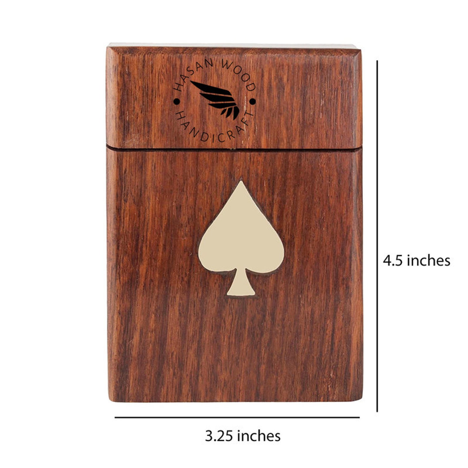 The Turf Club Playing Card Set in Hand-crafted Wooden Box (each Deck ...