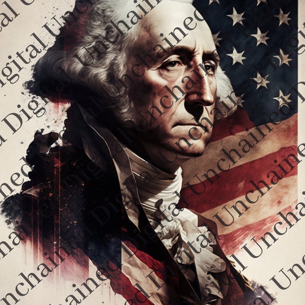 George Washington Digital Print - Etsy